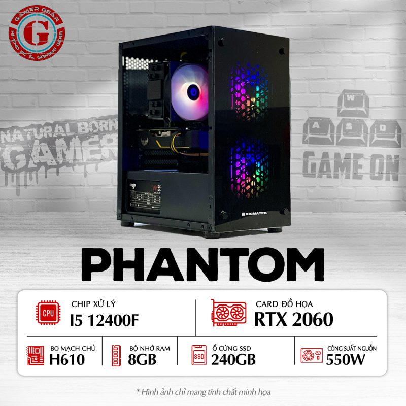 GG PHANTOM - Gamer Gear Store